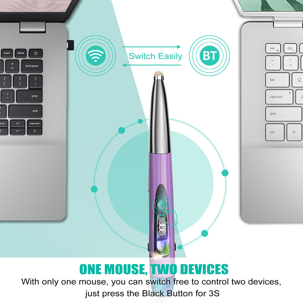 Three Mode 2.4G+BT3.0+5.0 Optical Pen 800/1200/1600DPI H2Z9 | eBay