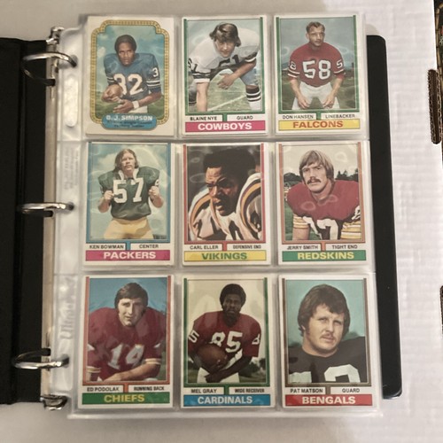 1974 Topps Football Complete Set 528/528 -Nice Set!! | eBay