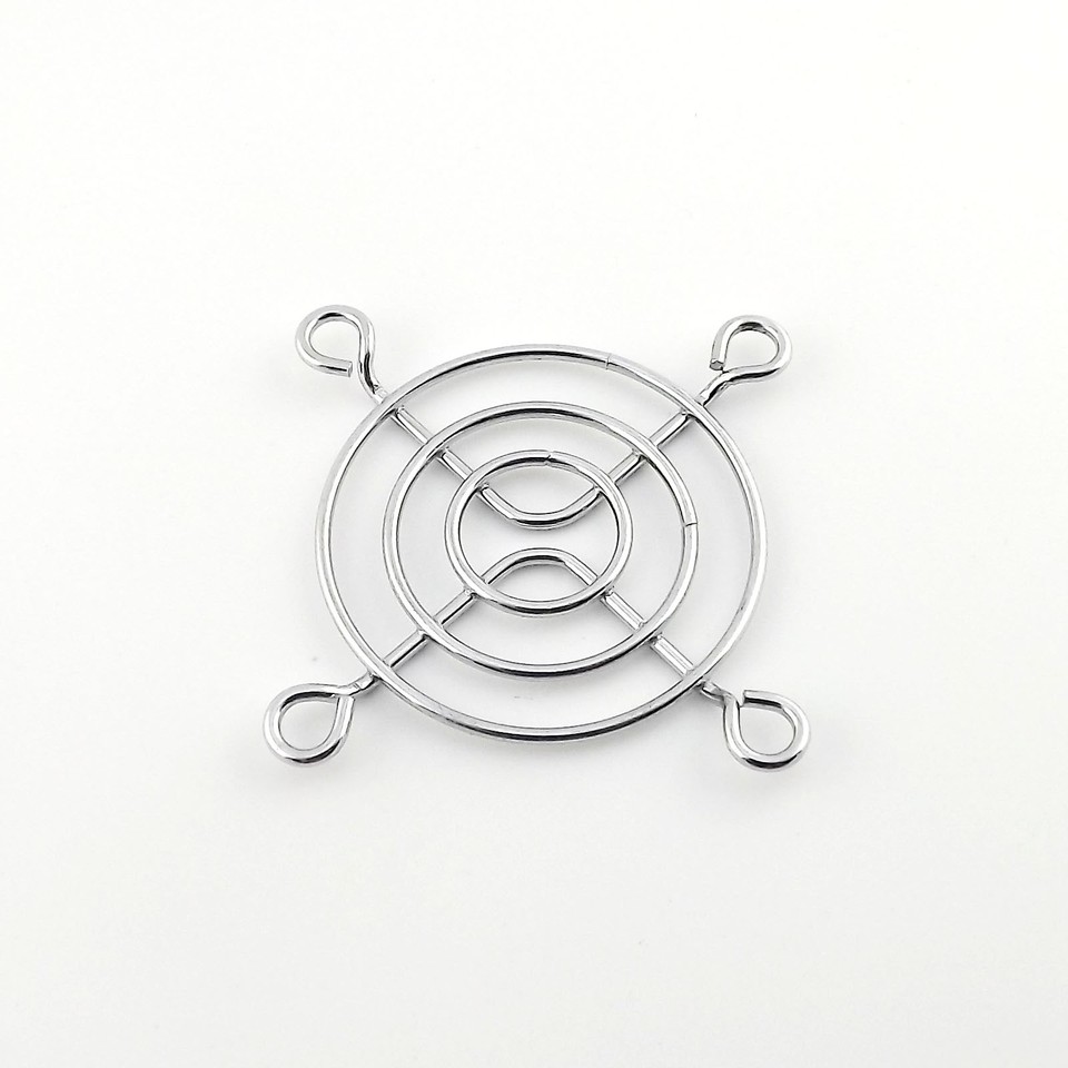 5cm PC Silvery Metal Wire Finger Guard 50mm CPU Fan DC Fan Grill/Guard ...