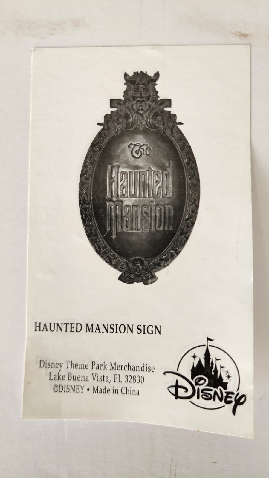 Disney Parks Haunted Mansion Sign Replica 45th Anniversary 2017 for ...