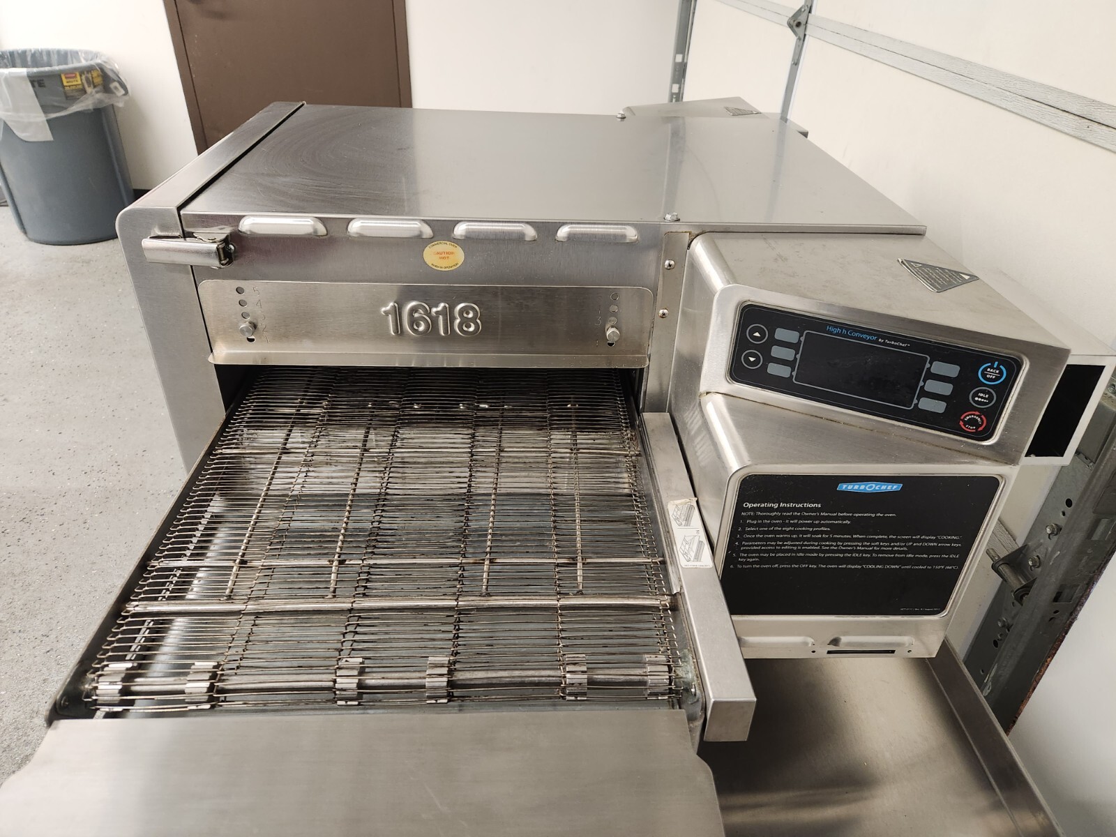 TurboChef HHC1618 VNTLS-36 High h 1618™ countertop conveyor oven | eBay