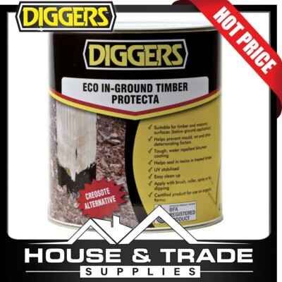 Diggers Eco In-Ground Timber Protecta 4 Litre ECOIGTP0404 | eBay Australia