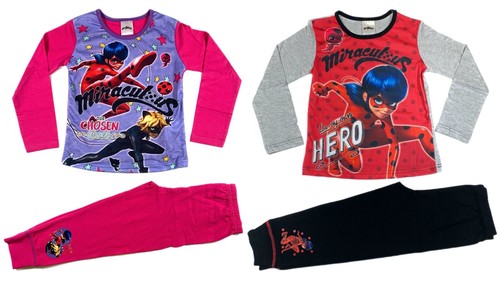 Official Girls Miraculous Ladybug Pyjamas Pajamas Pjs Children's Kids 5 ...