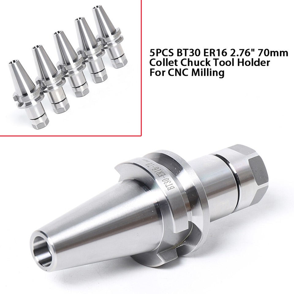 Collect Chuck Taper Collet Chuck shank Holder Milling CNC tools 5 x ...