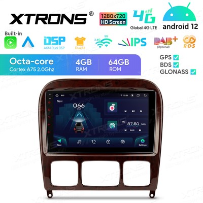 9" For Mercedes-Benz S-Class W220 Android Car Stereo Radio RDS GPS 4G ...