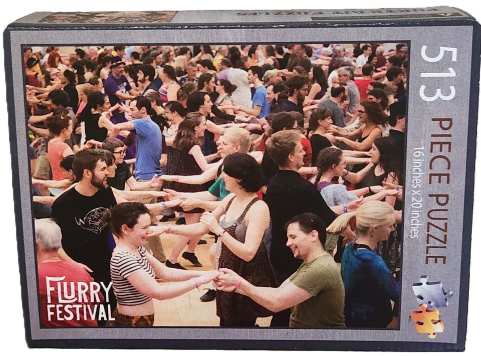 Portrait Puzzles FLURRY FESTIVAL 513 Piece Puzzle NIB | eBay