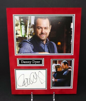 Danny DYER Eastenders Mick CARTER Signed Mounted Photo Display 1 ...