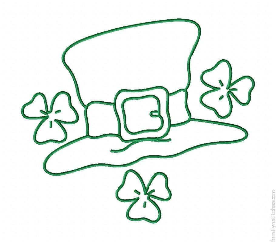 St Patrick Outlines 12 Machine Embroidery Designs on CD in 6 sizes | eBay