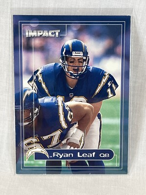 2000 Impact Football Card #127 Ryan Leaf | eBay