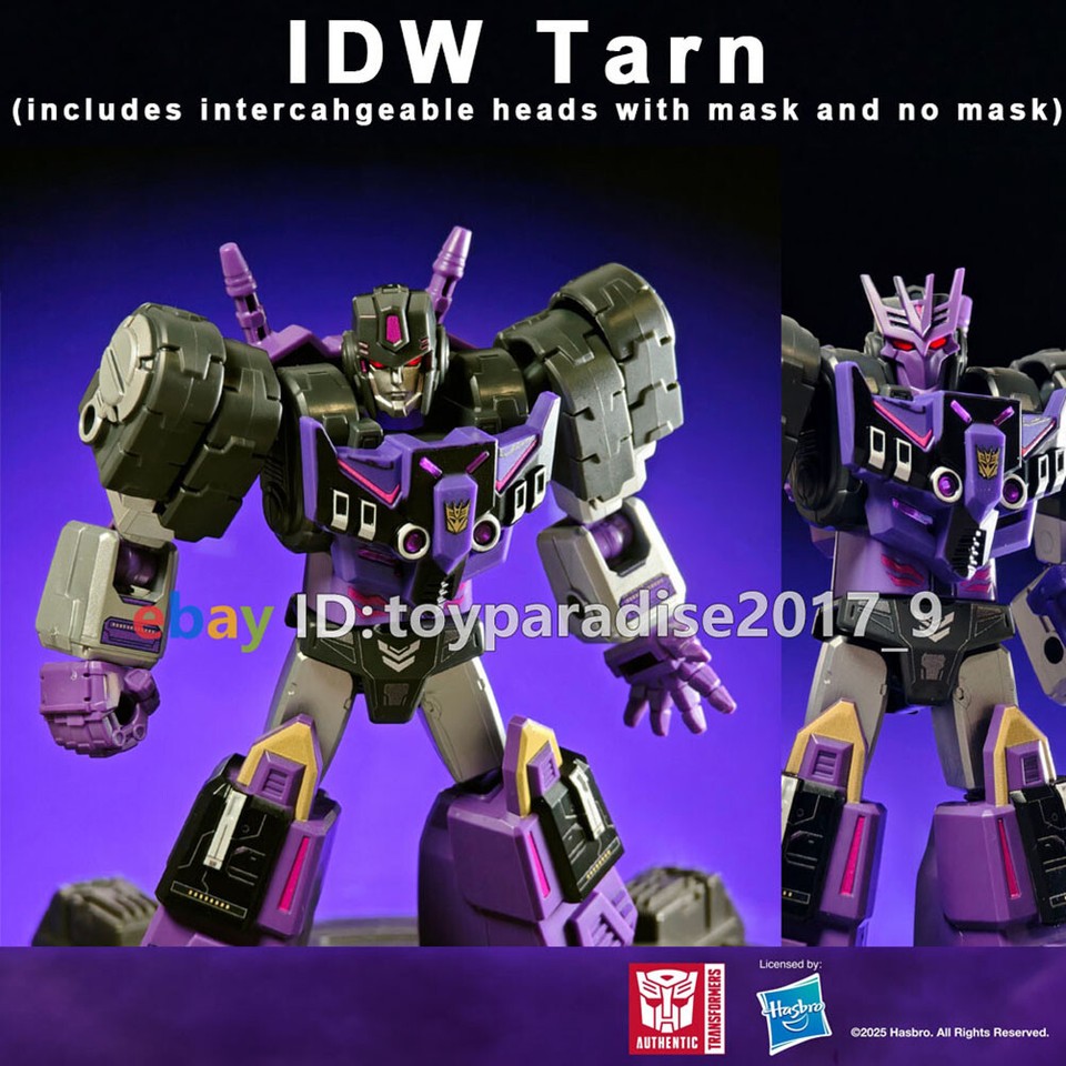4" Transformers G1 Action Figure Blind Box Model IDW Miner Megatron ...