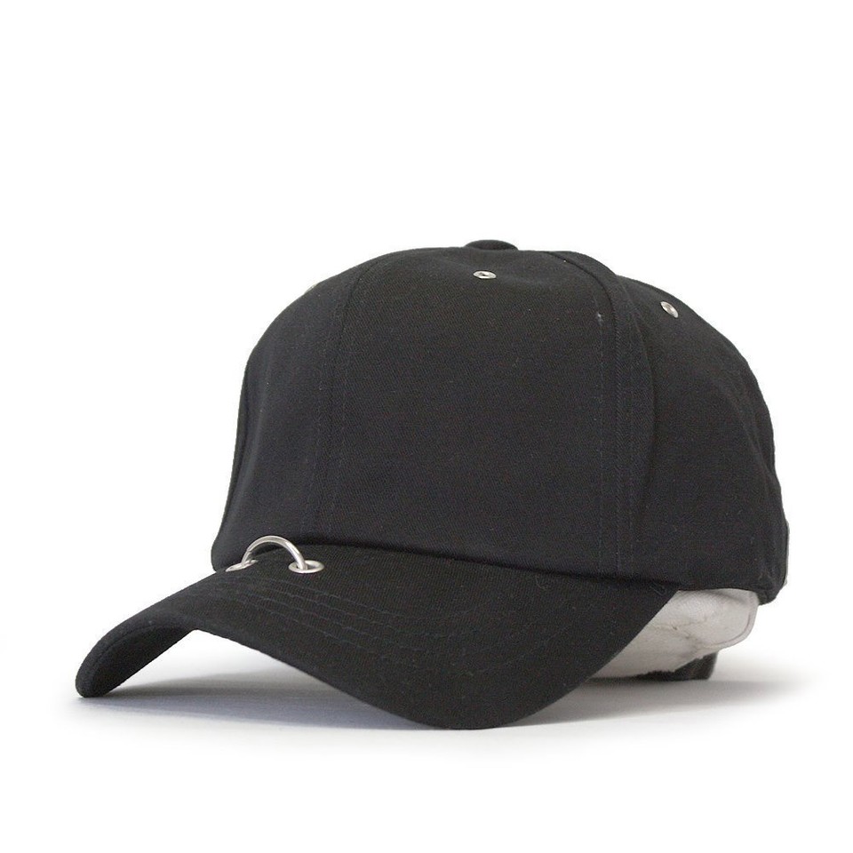 NWT Plain Pierced Rings Long Strap Adjustable Strapback Baseball Cap | eBay