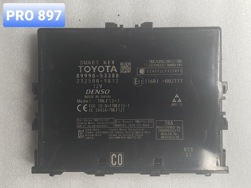 2016 LEXUS IS200 IS200T SMART KEY COMPUTER CONTROL MODULE 89990-53380 ...