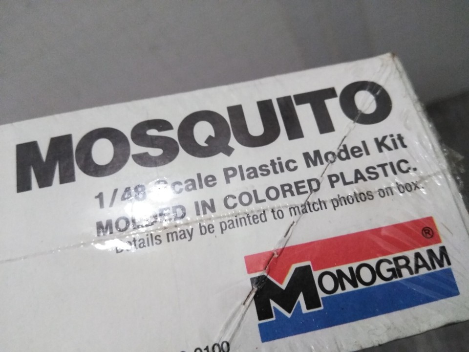 1978 Monogram Mosquito Airplane Scale Model Kit (MADE IN THE U.S.A.) | eBay