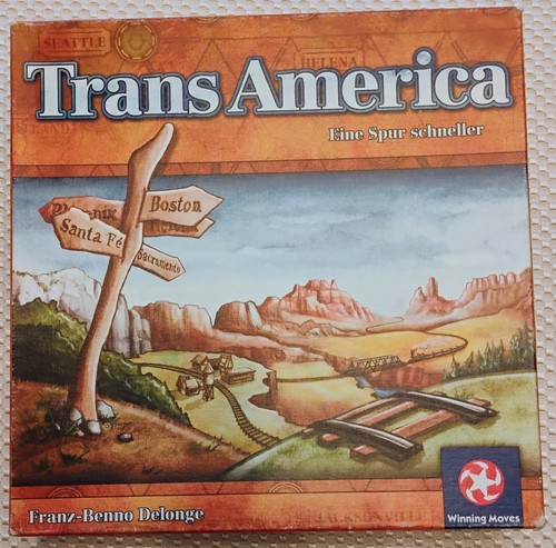 Trans America - Train Board Game - Rio Grande Games | eBay