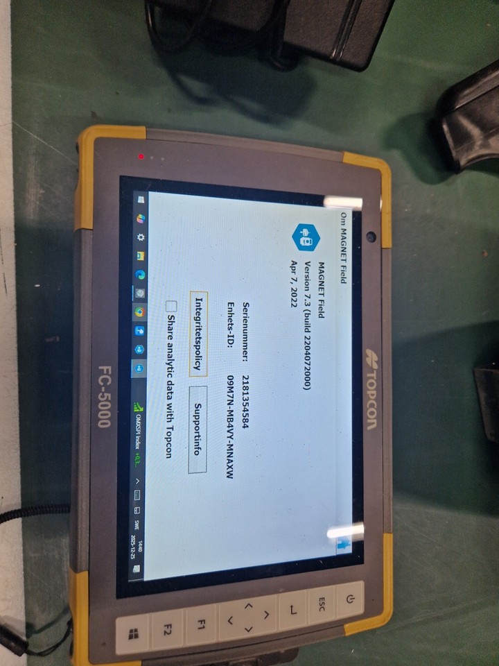 Topcon hiper VR with FC 5000 Field Computer | eBay UK