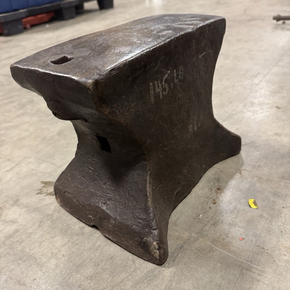 Vintage 145lb Saw Makers Anvil W/ Hardy Rare Very Nice Little Wear ...