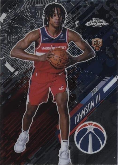 2025-26 Topps Chrome - Go Time Tre Johnson #GT-21 (RC) for sale online ...