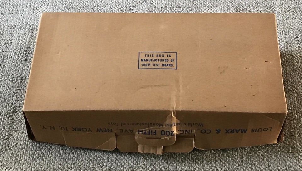 MARX RIN TIN TIN FORT APACHE PLAYSET BOX ONLY 3657 C. 1950'S | eBay