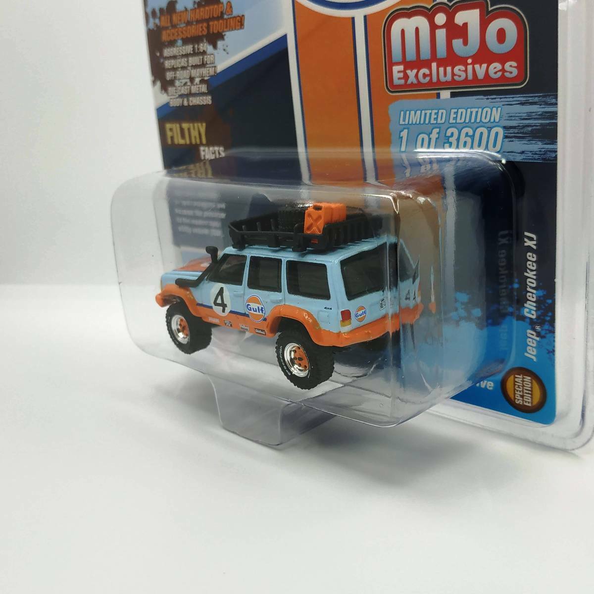 JOHNNY LIGHTNING MIJO JEEP CHEROKEE XJ GULF OFF ROAD | eBay