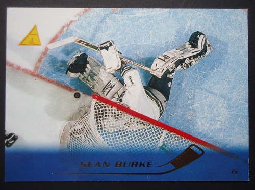 NHL 124 Sean Burke Hartford Whalers Pinnacle 1995/96 (6,4 x 8,9) | eBay