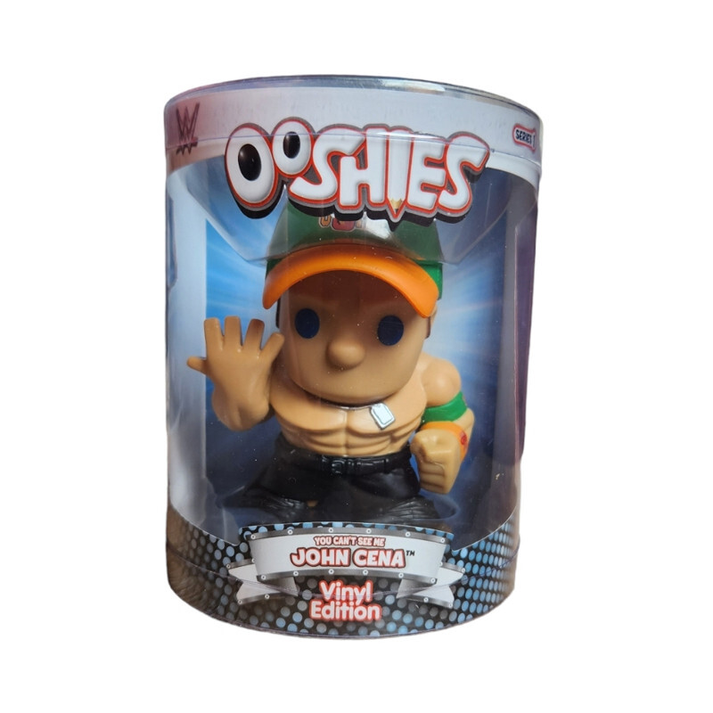 WWE OOSHIES VINYL EDITION SERIES 1 "JOHN CENA" 4 INCH WRESTLING FIGURE ...