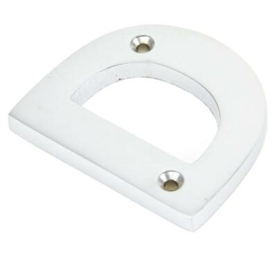 Chunky 78mm Tall Satin Chrome Front Door House Letter D - Fixings ...