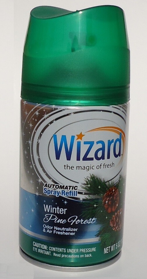 12 Wizard Automatic Spray Refills Winter Pine Forest 5oz SEE NOTE | eBay