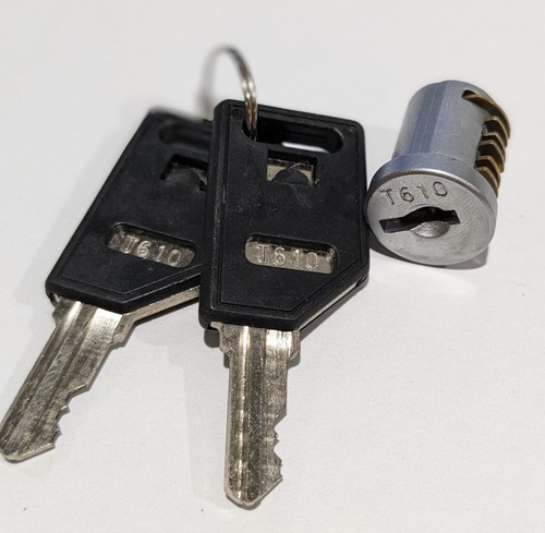 NEW OEM Teknion File Cabinet T600 Series Code Lock Core/ Cylinder w/ 2 ...