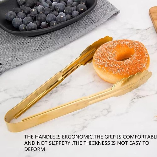 3 Pcs 13.4 Inch Food Tongs 9.5 Inch Buffet Tongs Salad Cooking Tongs ...