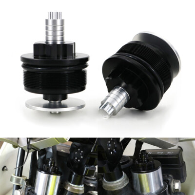 43mm Preload Fork Cap Adjustable Bolts Aftermarket Fit For Yamaha YZF ...