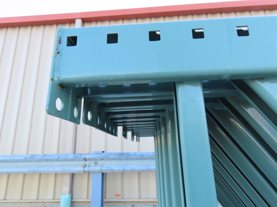 Teardrop Pallet Racking Upright Leg 16'x3 1/2' 23,900 LB 192" x 42" 3 ...