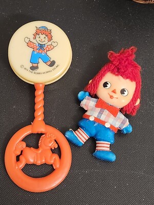 Vintage WOOLWORTH PLASTIC 3⅓" RAGGEDY ANDY ORNAMENT 1960s | eBay