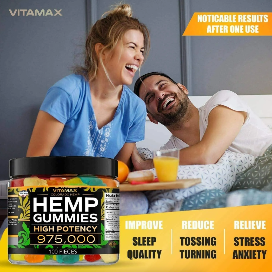 High Potency Gummies Pain, Stress, Anxiety, Relief, Health - USA Made ...