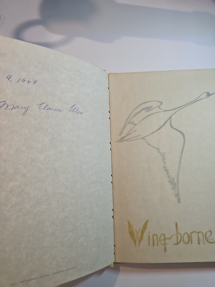 WING BORNE BY GWEN FROSTIC 19671 | eBay