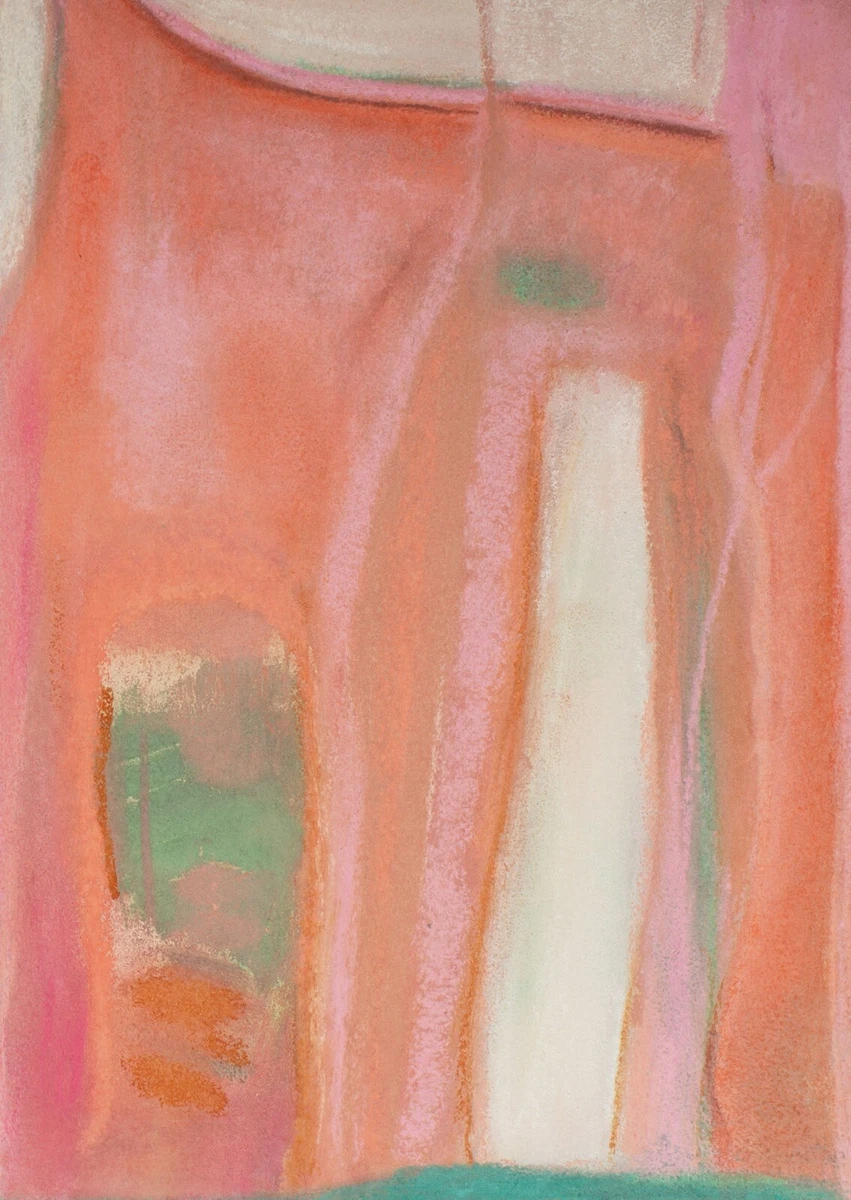 Abstract Chalk Pastel Drawings