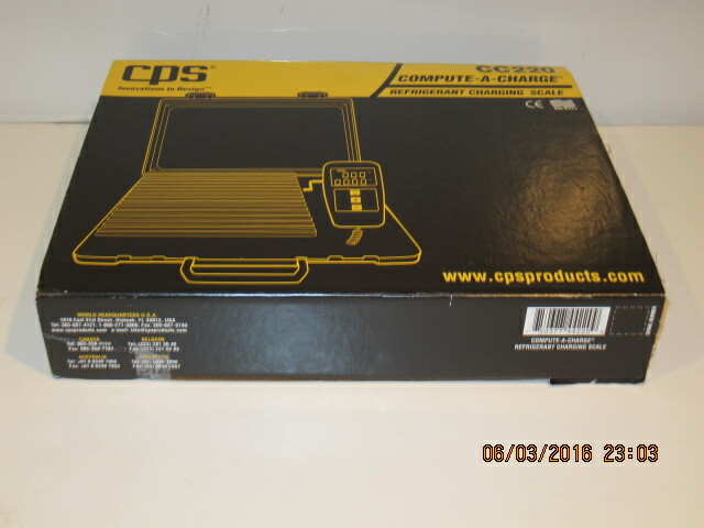 CPS CC220 Refrigerant Charging Scale for sale online | eBay