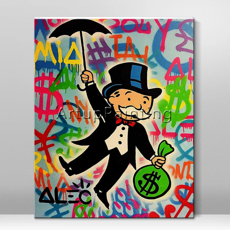 Alec Monopoly Man Art