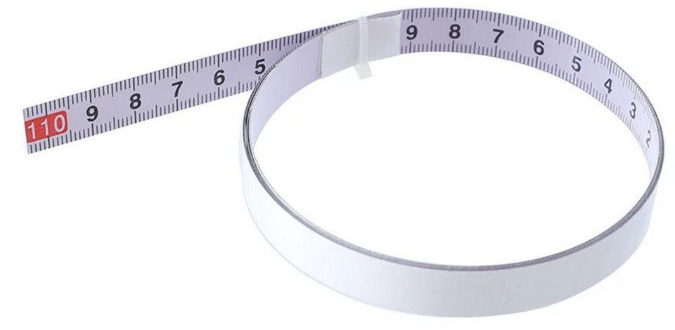 Miter Track Tape Measure Metric Steel Ruler Miter Saw Scale For T-track ...