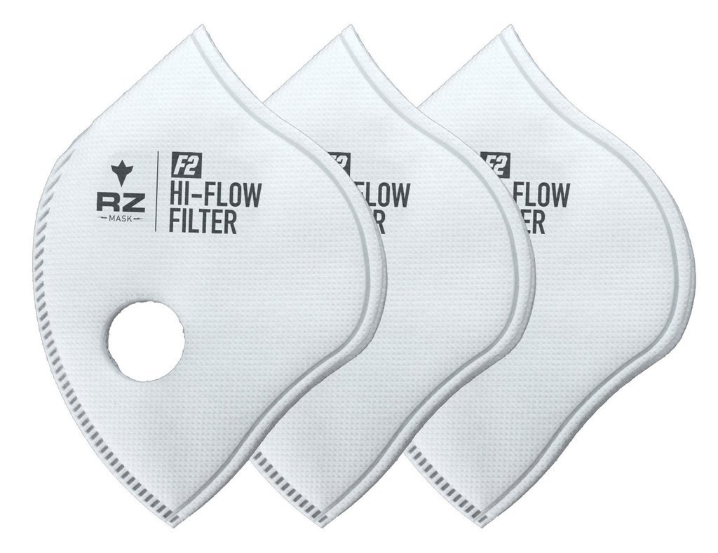 RZ MASK REPLACEMENT HEPA F2 FILTER PACK 3 FILTERS | eBay