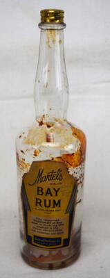 United Perfume Co. Boston Vintage Martel's Bay Rum Oil Bottle w/Cap | eBay