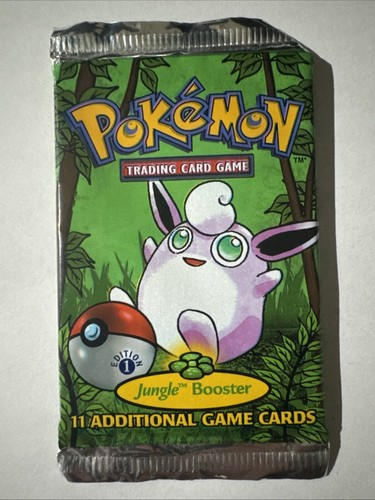 Sealed Wizards of the Coast 1st Edition Pokemon Jungle Booster Pack ...