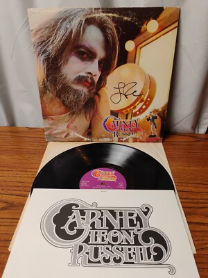 Leon Russell "Carney" LP SIGNED/AUTOGRAPHED 2014 Musikfest Cafe Vinyl ...