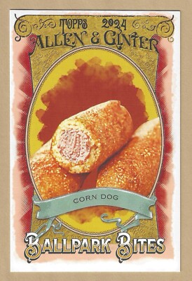 2024 Topps Allen & Ginter BALLPARK BITES BOXLOADER #BPBB-2 Corn Dog | eBay