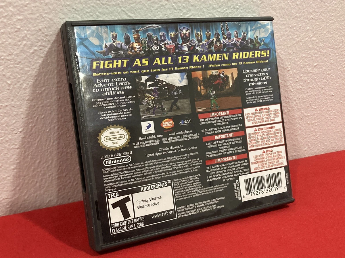 Kamen Rider Dragon Knight Games