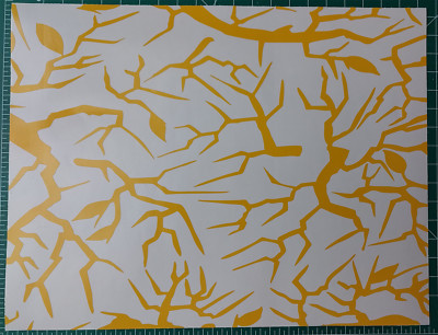 Real Sticks Camouflage x2 sheets- 8.5 X 11 High Bake Adhesive Vinyl ...