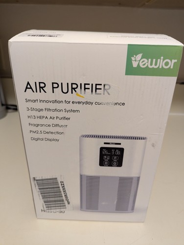 New Open Box Vewior HEPA Air Purifier HQSC-50 600 Sq Feet | eBay