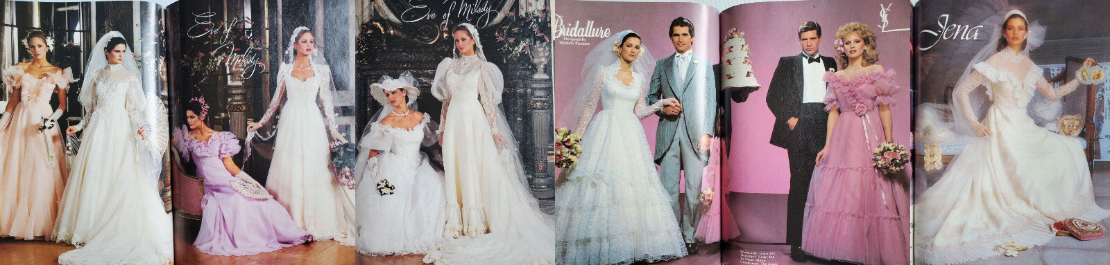 1983 MODERN BRIDE magazine CAROL ALT Renee Simonsen Kristin Holby Rene ...