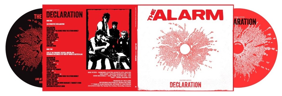 The Alarm - Mike Peters -Declaration - Hand Painted Signed Limited ...