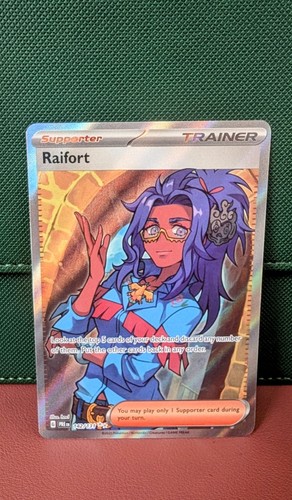 Raifort 142/131 - Pokemon TCG: Prismatic Evolutions -Full Art Trainer ...