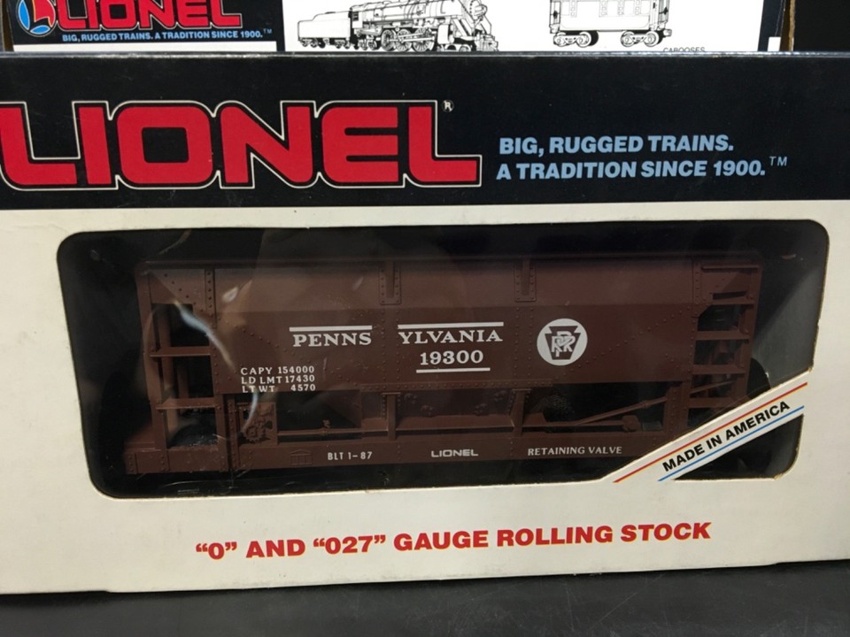 LIONEL Lot of (5) Ore Cars O / O27 Gauge Trains B&LE Chessie Great ...